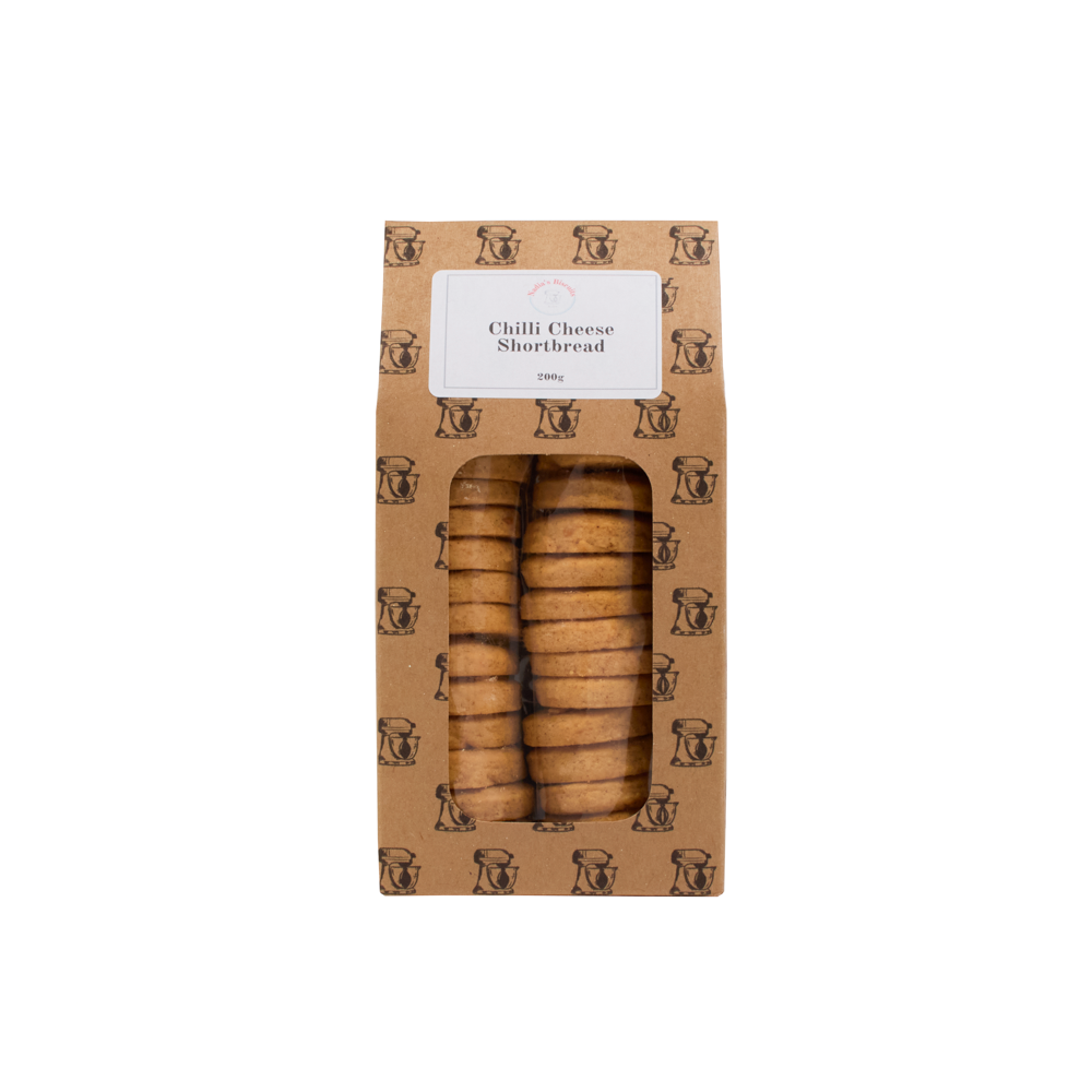 Chilli Cheese Shortbread – Nadia's Biscuits